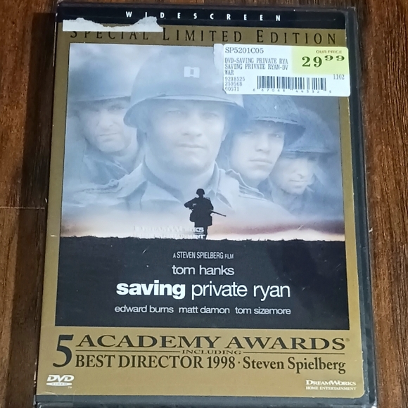 Paramount | Media | Saving Private Ryan Special Limited Edition On Dvd ...